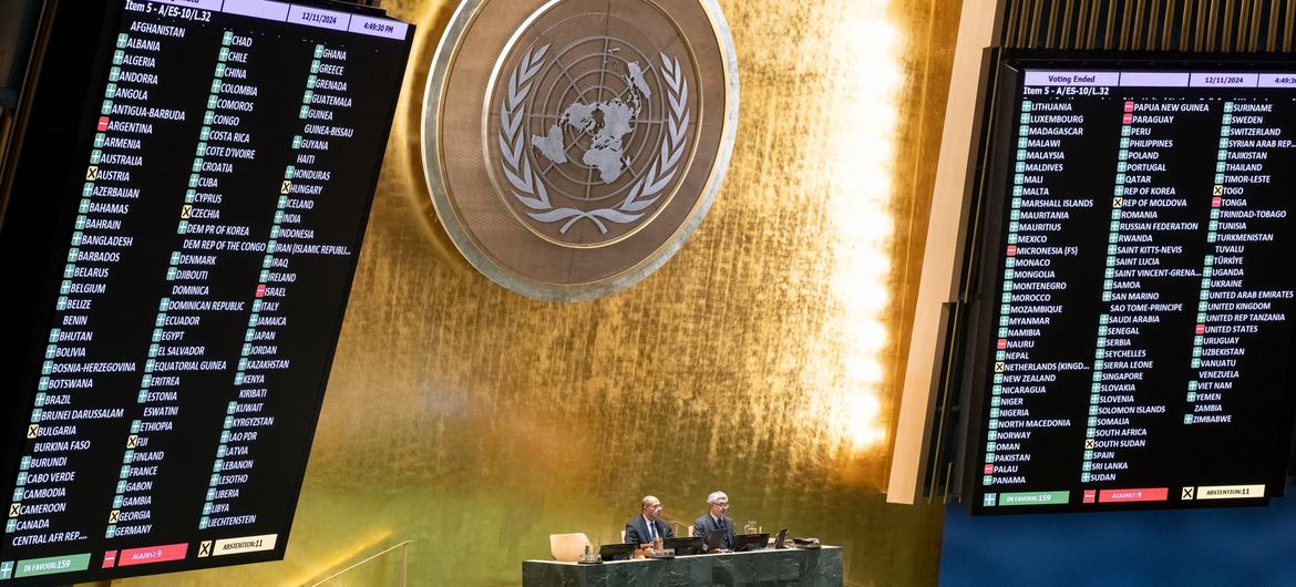 UN General Assembly demands Gaza ceasefire and hostage release, affirms ‘full support’ for UNRWA ...